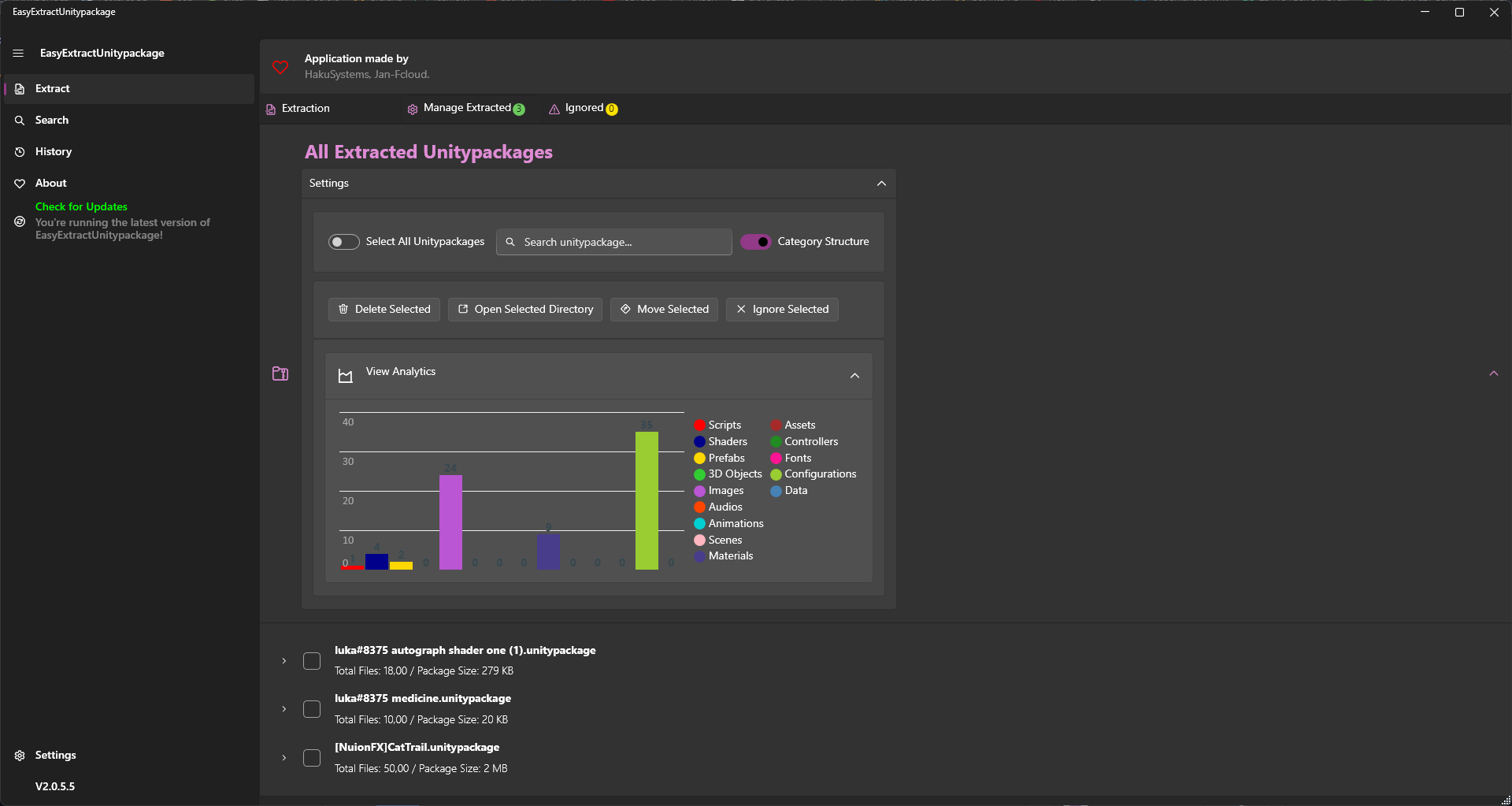 GitHub - HakuSystems/EasyExtractUnitypackage: EasyExtractUnitypackage is a powerful tool ...